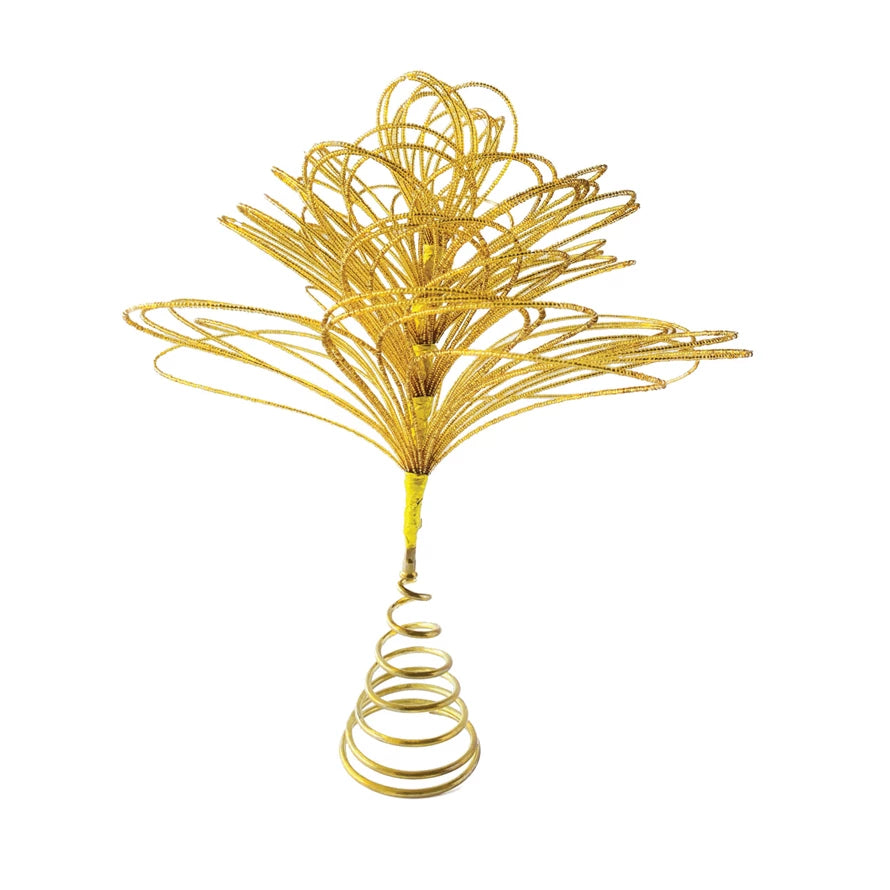 Gold Beaded Tree Topper – EmieJames